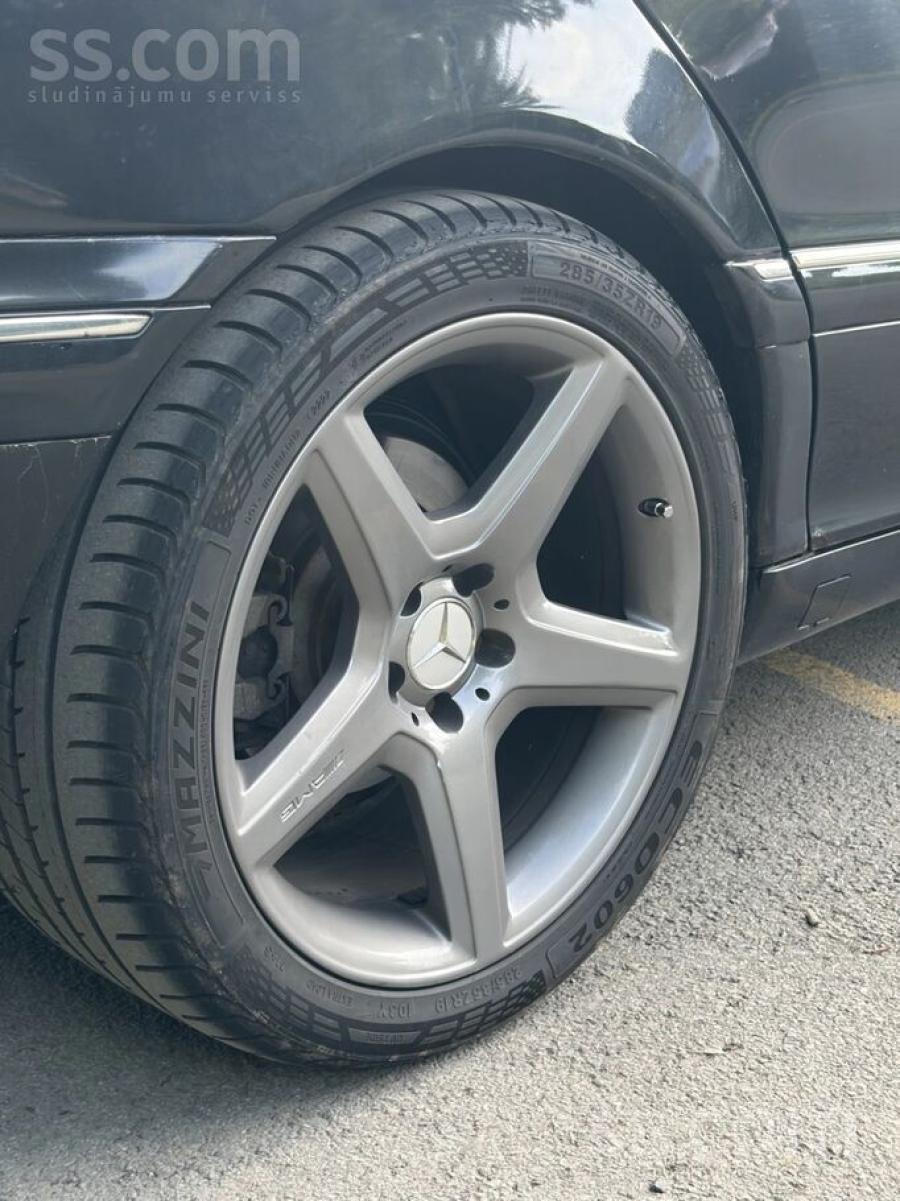 Melns Mercedes-Benz S 320 2004 Rīga, ar dzinēja tilpumu 3.20 L un nobraukumu 387 tūkst. km par 2900 €, foto 7 vietnē AUTOMOTO.COM.LV
