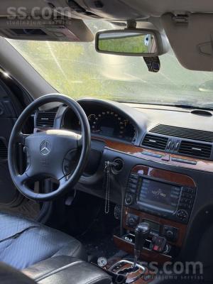 Melns Mercedes-Benz S 320 2004 Rīga, ar dzinēja tilpumu 3.20 L un nobraukumu 387 tūkst. km par 2900 €, foto 9 vietnē AUTOMOTO.COM.LV