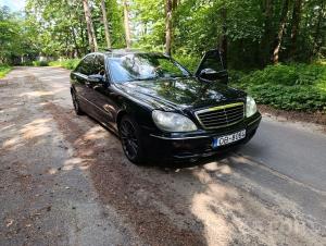 Melns Mercedes-Benz S 320 2004 Rīga, ar dzinēja tilpumu 3.20 L un nobraukumu 400 tūkst. km par 2000 €, foto 4 vietnē AUTOMOTO.COM.LV