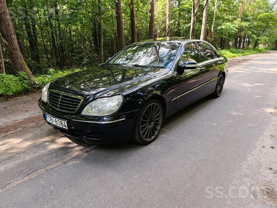Melns Mercedes-Benz S 320 2004 Rīga, ar dzinēja tilpumu 3.20 L un nobraukumu 400 tūkst. km par 2000 €, foto 6 vietnē AUTOMOTO.COM.LV