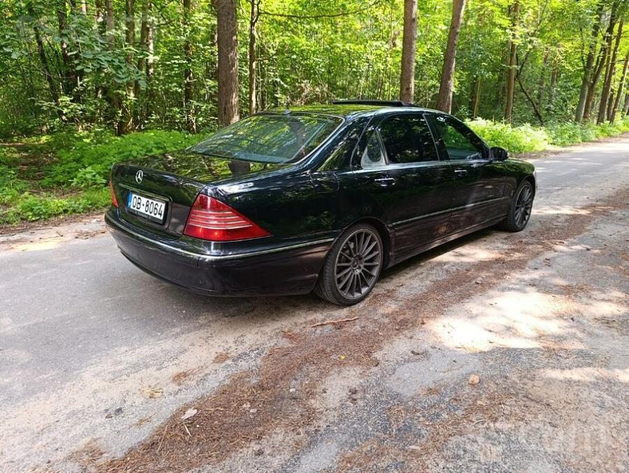 Melns Mercedes-Benz S 320 2004 Rīga, ar dzinēja tilpumu 3.20 L un nobraukumu 400 tūkst. km par 2000 €, foto 9 vietnē AUTOMOTO.COM.LV