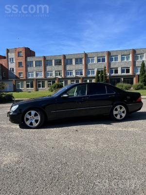 Melns Mercedes-Benz S 320 2005 Rīga, ar dzinēja tilpumu 3.20 L un nobraukumu 344 tūkst. km par 6000 €, foto 5 vietnē AUTOMOTO.COM.LV