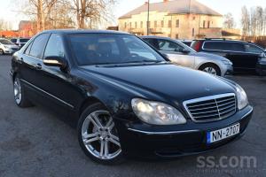 Черный Мерседес С 320 2005 в Кулдига, объемом двигателя 3.20 л и пробегом 0 тыс. км за 2850 €, фото 5 на AUTOMOTO.COM.LV