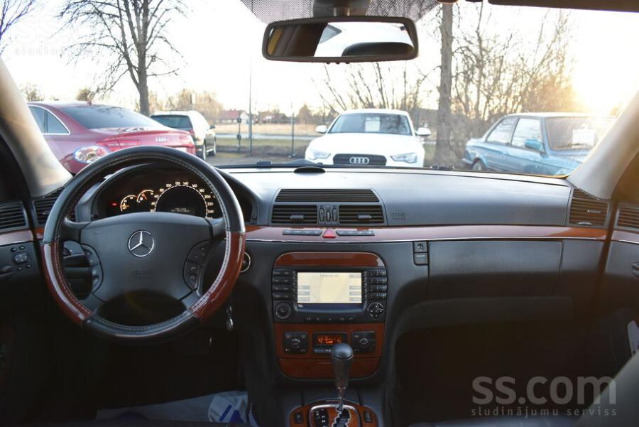 Черный Мерседес С 320 2005 в Кулдига, объемом двигателя 3.20 л и пробегом 0 тыс. км за 2850 €, фото 24 на AUTOMOTO.COM.LV