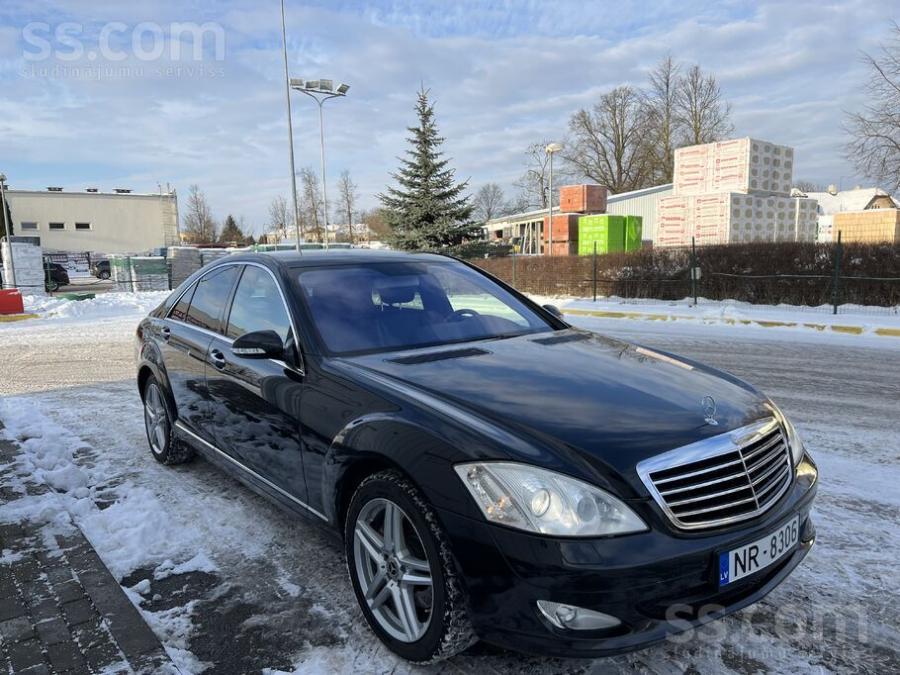 Melns Mercedes-Benz S 320 2006 Jelgava, ar dzinēja tilpumu 3.00 L un nobraukumu 257 tūkst. km par 8300 €, foto 4 vietnē AUTOMOTO.COM.LV