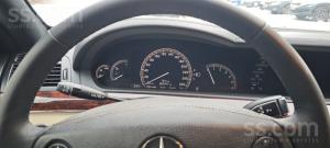 Black Mercedes-Benz S 320 2006 in Riga, with an engine capacity of 3.00 L and mileage of 286 thousand km for 7000 €, photo 17 on AUTOMOTO.COM.LV