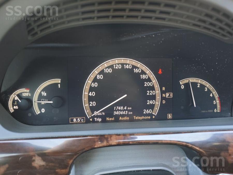 Черный Мерседес С 320 2006 в Огре, объемом двигателя 3.00 л и пробегом 340 тыс. км за 6150 €, фото 20 на AUTOMOTO.COM.LV