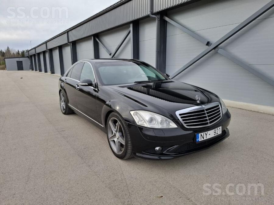 Melns Mercedes-Benz S 320 2006 Preiļi, ar dzinēja tilpumu 3.00 L un nobraukumu 411 tūkst. km par 6350 €, foto 3 vietnē AUTOMOTO.COM.LV