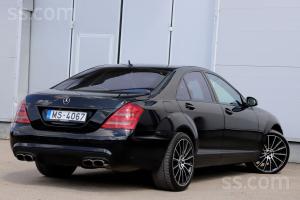 Черный Мерседес С 320 2006 в Тукумс, объемом двигателя 3.00 л и пробегом 347 тыс. км за 5990 €, фото 5 на AUTOMOTO.COM.LV