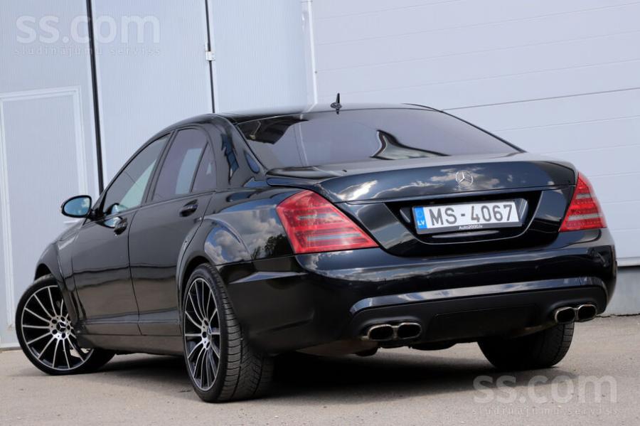 Черный Мерседес С 320 2006 в Тукумс, объемом двигателя 3.00 л и пробегом 347 тыс. км за 5990 €, фото 6 на AUTOMOTO.COM.LV