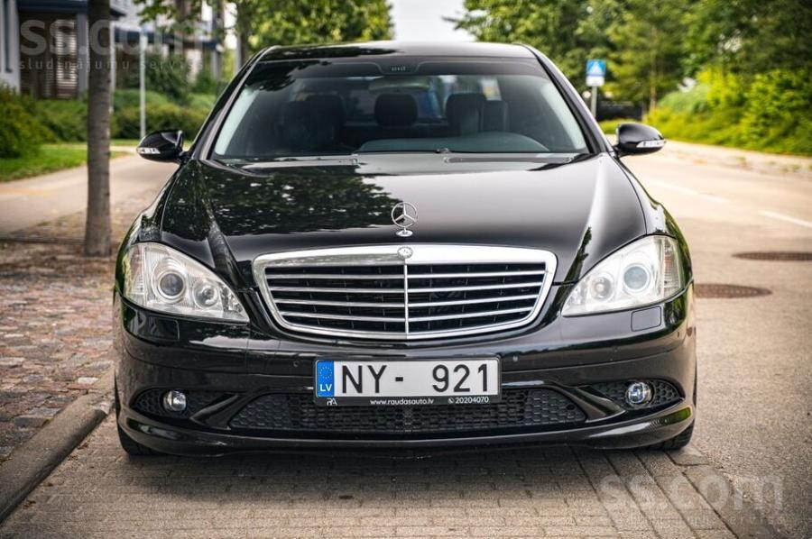 Melns Mercedes-Benz S 320 2006 Rīga, ar dzinēja tilpumu 3.00 L un nobraukumu 0 tūkst. km par 6990 €, foto 3 vietnē AUTOMOTO.COM.LV