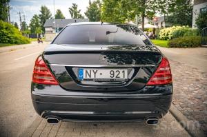 Melns Mercedes-Benz S 320 2006 Rīga, ar dzinēja tilpumu 3.00 L un nobraukumu 0 tūkst. km par 6990 €, foto 6 vietnē AUTOMOTO.COM.LV