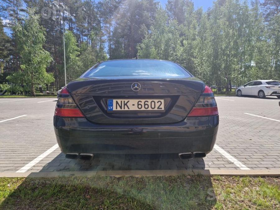 Melns Mercedes-Benz S 320 2007 Rīga, ar dzinēja tilpumu 3.00 L un nobraukumu 335 tūkst. km par 6600 €, foto 5 vietnē AUTOMOTO.COM.LV