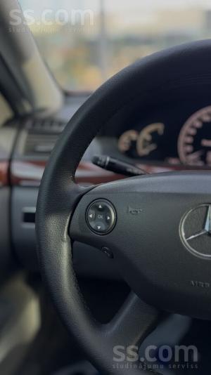Melns Mercedes-Benz S 320 2007 Rīga, ar dzinēja tilpumu 3.00 L un nobraukumu 306 tūkst. km par 6200 €, foto 12 vietnē AUTOMOTO.COM.LV