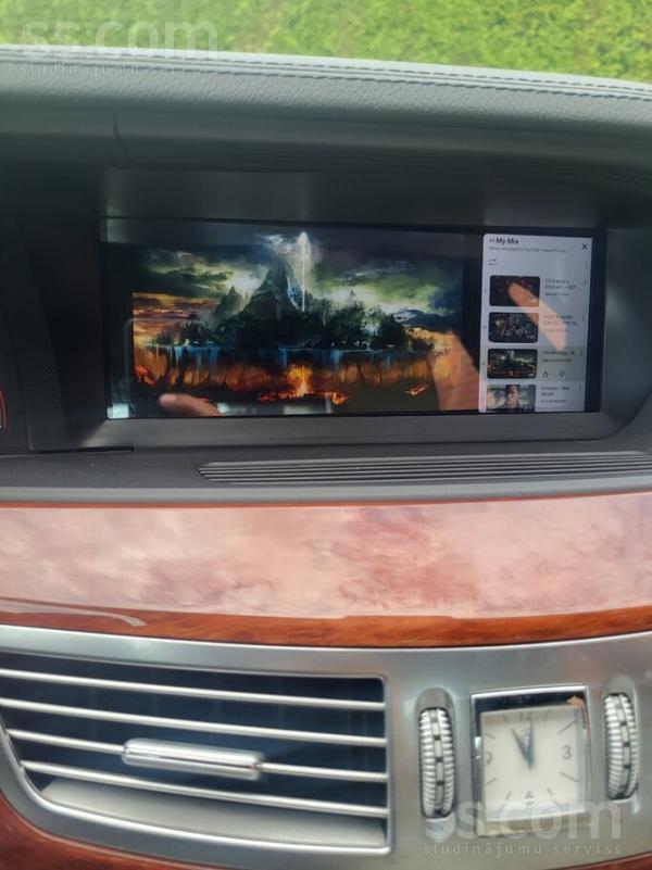 Melns Mercedes-Benz S 320 2007 Valmiera, ar dzinēja tilpumu 3.00 L un nobraukumu 298 tūkst. km par 7200 €, foto 7 vietnē AUTOMOTO.COM.LV