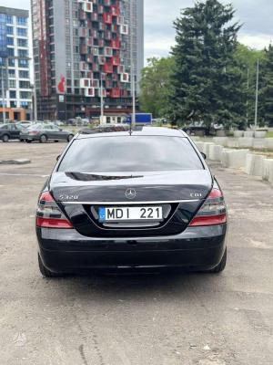 Melns Mercedes-Benz S 320 2007 Viļņa, ar dzinēja tilpumu 2.99 L un nobraukumu 391 tūkst. km par 6200 €, foto 8 vietnē AUTOMOTO.COM.LV