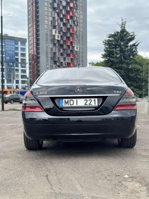 Melns Mercedes-Benz S 320 2007 Viļņa, ar dzinēja tilpumu 2.99 L un nobraukumu 391 tūkst. km par 6200 €, foto 9 vietnē AUTOMOTO.COM.LV