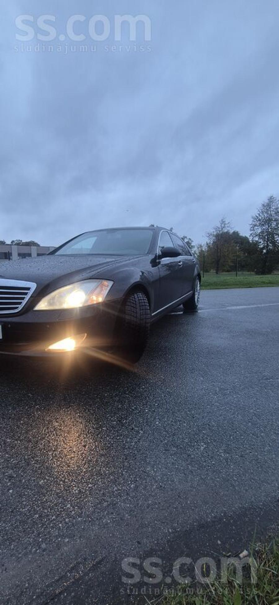 Черный Мерседес С 320 2007 в Елгава, объемом двигателя 3.00 л и пробегом 342 тыс. км за 6700 €, фото 3 на AUTOMOTO.COM.LV