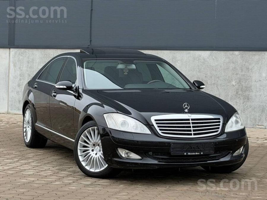 Melns Mercedes-Benz S 320 2008 Rīga, ar dzinēja tilpumu 3.00 L un nobraukumu 0 tūkst. km par 6450 €, foto 5 vietnē AUTOMOTO.COM.LV