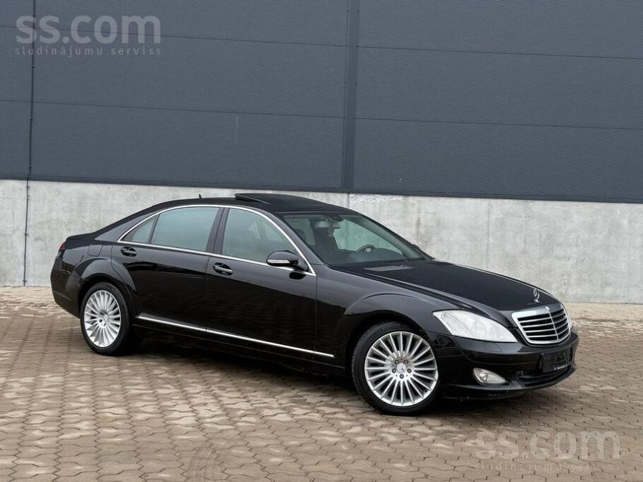 Melns Mercedes-Benz S 320 2008 Rīga, ar dzinēja tilpumu 3.00 L un nobraukumu 0 tūkst. km par 6450 €, foto 7 vietnē AUTOMOTO.COM.LV