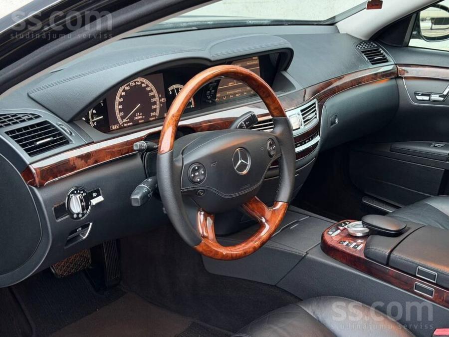 Melns Mercedes-Benz S 320 2008 Rīga, ar dzinēja tilpumu 3.00 L un nobraukumu 0 tūkst. km par 6450 €, foto 27 vietnē AUTOMOTO.COM.LV