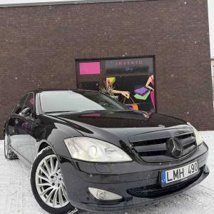 Black Mercedes-Benz S 320 2008 in Kaisiadorys, with an engine capacity of 2.99 L and mileage of 350 thousand km for 5450 €, photo 4 on AUTOMOTO.COM.LV