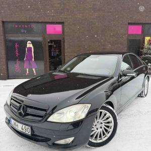 Black Mercedes-Benz S 320 2008 in Kaisiadorys, with an engine capacity of 2.99 L and mileage of 350 thousand km for 5450 €, photo 11 on AUTOMOTO.COM.LV