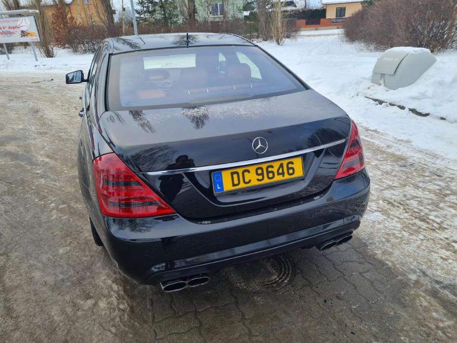 Melns Mercedes-Benz S 320 2008 Tauragė, ar dzinēja tilpumu 2.99 L un nobraukumu 330 tūkst. km par 8750 €, foto 10 vietnē AUTOMOTO.COM.LV