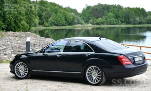 Melns Mercedes-Benz S 320 2008 Aizkraukle, ar dzinēja tilpumu 3.00 L un nobraukumu 268 tūkst. km par 7900 €, foto 5 vietnē AUTOMOTO.COM.LV
