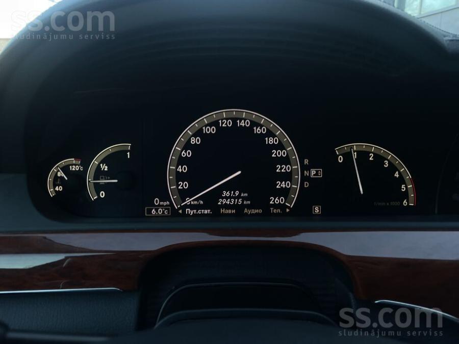 Черный Мерседес С 320 2008 в Рига, объемом двигателя 3.00 л и пробегом 289 тыс. км за 5500 €, фото 18 на AUTOMOTO.COM.LV