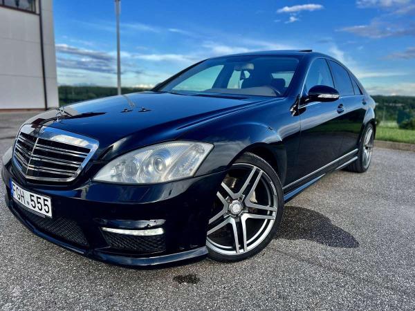 Melns Mercedes-Benz S 320 2008 Ukmergė, ar dzinēja tilpumu 3.20 L un nobraukumu 284 tūkst. km par 5700 €, foto 1 vietnē AUTOMOTO.COM.LV