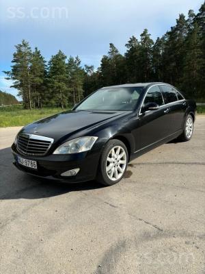 Melns Mercedes-Benz S 320 2008 Jēkabpils, ar dzinēja tilpumu 3.00 L un nobraukumu 391 tūkst. km par 5200 €, foto 3 vietnē AUTOMOTO.COM.LV