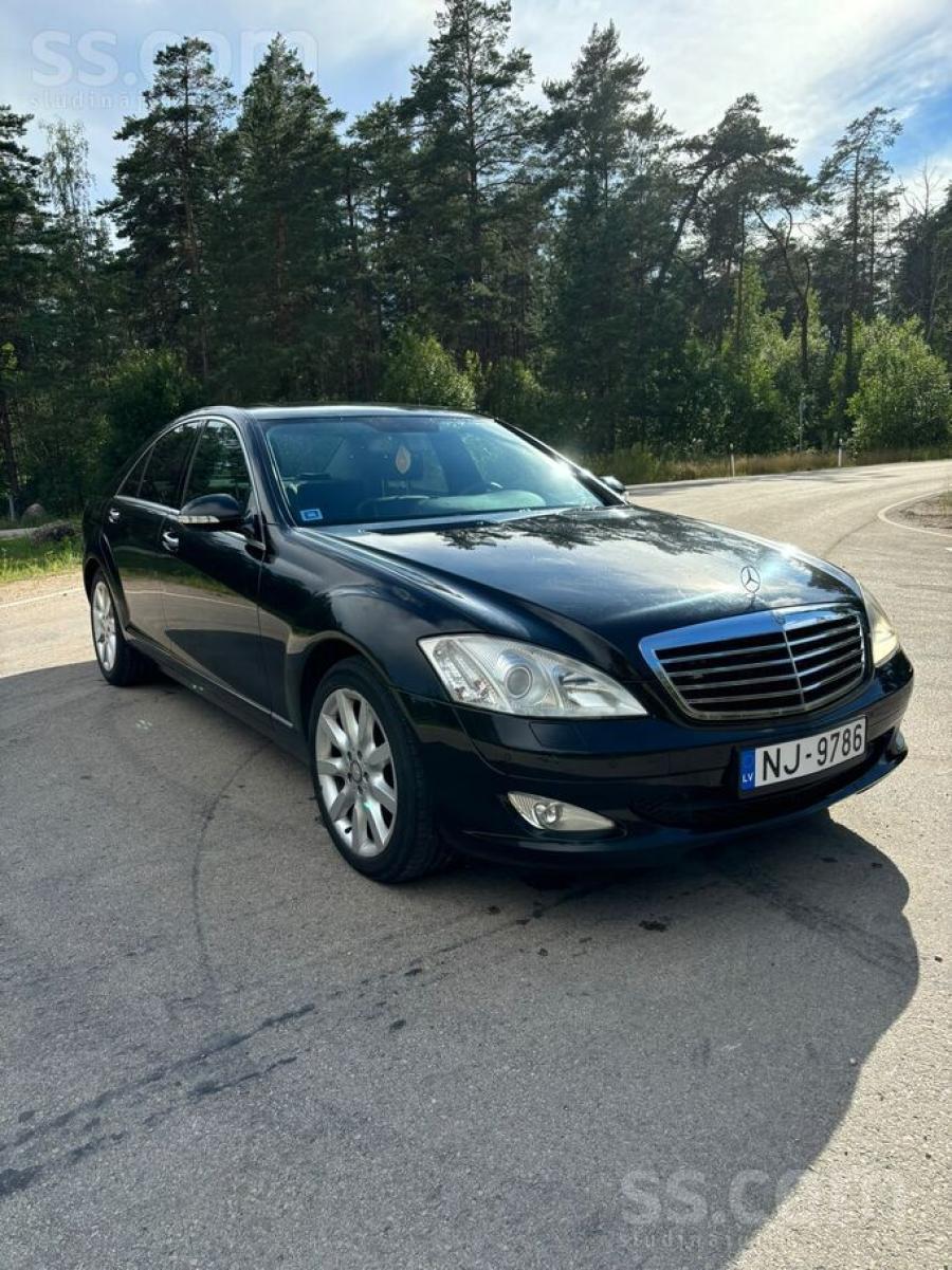 Melns Mercedes-Benz S 320 2008 Jēkabpils, ar dzinēja tilpumu 3.00 L un nobraukumu 391 tūkst. km par 5200 €, foto 5 vietnē AUTOMOTO.COM.LV
