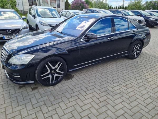 Black Mercedes-Benz S 320 2008 in Taurage, with an engine capacity of 2.99 L and mileage of 330 thousand km for 6750 €, photo 11 on AUTOMOTO.COM.LV