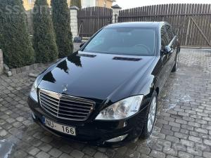 Black Mercedes-Benz S 320 2010 in Riga, with an engine capacity of 3.00 L and mileage of 323 thousand km for 9300 €, photo  on AUTOMOTO.COM.LV