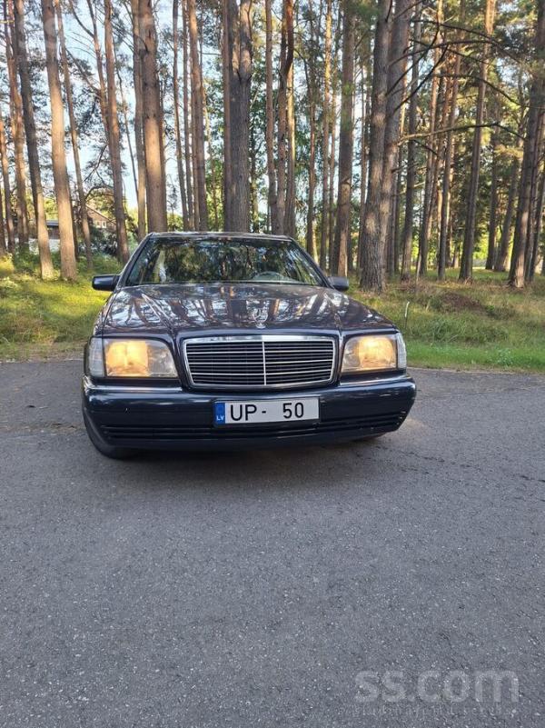 Zils Mercedes-Benz S 320 1997 Valmiera, ar dzinēja tilpumu 3.20 L un nobraukumu 401 tūkst. km par 12200 €, foto 5 vietnē AUTOMOTO.COM.LV