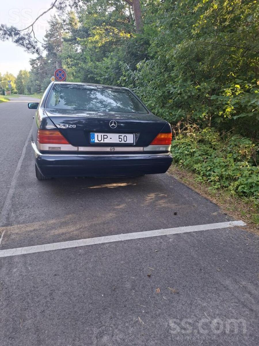 Zils Mercedes-Benz S 320 1997 Valmiera, ar dzinēja tilpumu 3.20 L un nobraukumu 401 tūkst. km par 12200 €, foto 10 vietnē AUTOMOTO.COM.LV