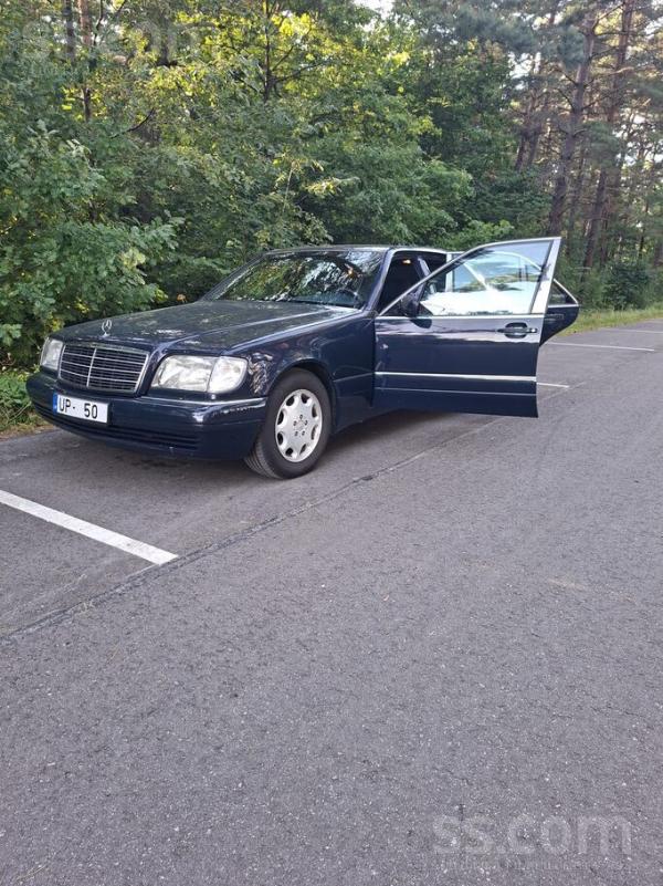 Zils Mercedes-Benz S 320 1997 Valmiera, ar dzinēja tilpumu 3.20 L un nobraukumu 401 tūkst. km par 12200 €, foto 6 vietnē AUTOMOTO.COM.LV