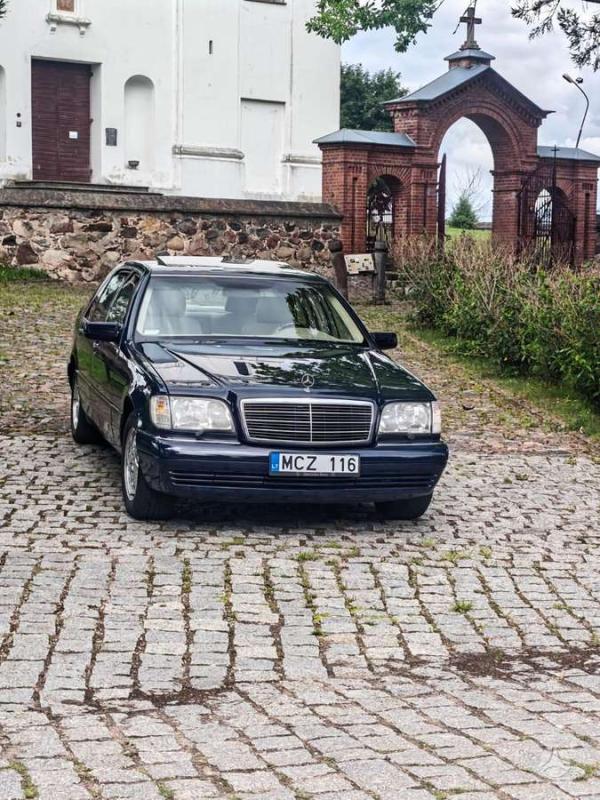Zils Mercedes-Benz S 320 1999 Šauļi, ar dzinēja tilpumu 3.20 L un nobraukumu 138 tūkst. km par 19999 €, foto 8 vietnē AUTOMOTO.COM.LV