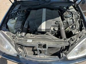 Blue Mercedes-Benz S 320 1999 in Jurbarkas, with an engine capacity of 3.20 L and mileage of 200 thousand km for 1799 €, photo 17 on AUTOMOTO.COM.LV