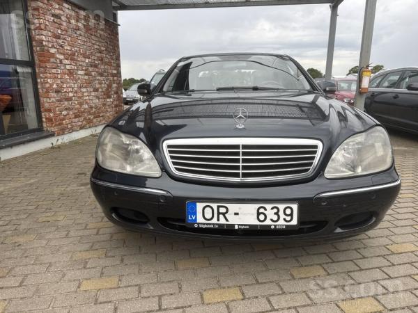 Zils Mercedes-Benz S 320 2002 Talsi, ar dzinēja tilpumu 3.20 L un nobraukumu 273 tūkst. km par 3695 €, foto 3 vietnē AUTOMOTO.COM.LV