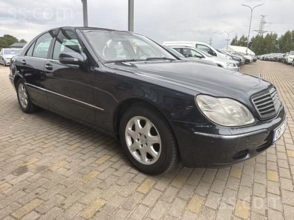 Zils Mercedes-Benz S 320 2002 Talsi, ar dzinēja tilpumu 3.20 L un nobraukumu 273 tūkst. km par 3695 €, foto 4 vietnē AUTOMOTO.COM.LV