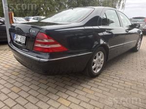 Zils Mercedes-Benz S 320 2002 Talsi, ar dzinēja tilpumu 3.20 L un nobraukumu 273 tūkst. km par 3695 €, foto 5 vietnē AUTOMOTO.COM.LV
