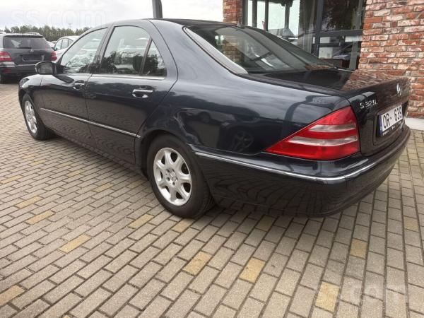 Zils Mercedes-Benz S 320 2002 Talsi, ar dzinēja tilpumu 3.20 L un nobraukumu 273 tūkst. km par 3695 €, foto 7 vietnē AUTOMOTO.COM.LV