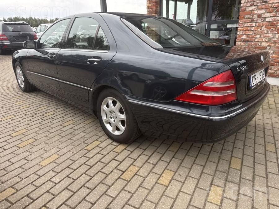 Zils Mercedes-Benz S 320 2002 Talsi, ar dzinēja tilpumu 3.20 L un nobraukumu 273 tūkst. km par 3695 €, foto 7 vietnē AUTOMOTO.COM.LV