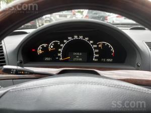 Zils Mercedes-Benz S 320 2002 Talsi, ar dzinēja tilpumu 3.20 L un nobraukumu 273 tūkst. km par 3695 €, foto 23 vietnē AUTOMOTO.COM.LV