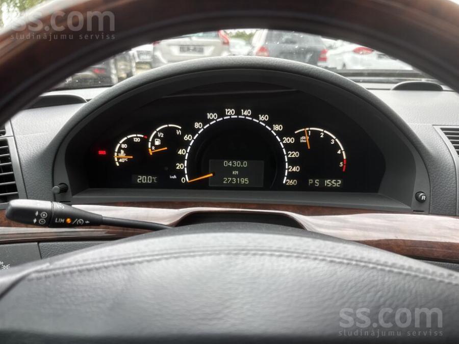 Zils Mercedes-Benz S 320 2002 Talsi, ar dzinēja tilpumu 3.20 L un nobraukumu 273 tūkst. km par 3695 €, foto 23 vietnē AUTOMOTO.COM.LV