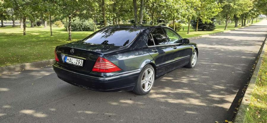 Zils Mercedes-Benz S 320 2003 Lazdijai, ar dzinēja tilpumu 3.22 L un nobraukumu 312 tūkst. km par 2500 €, foto 1 vietnē AUTOMOTO.COM.LV