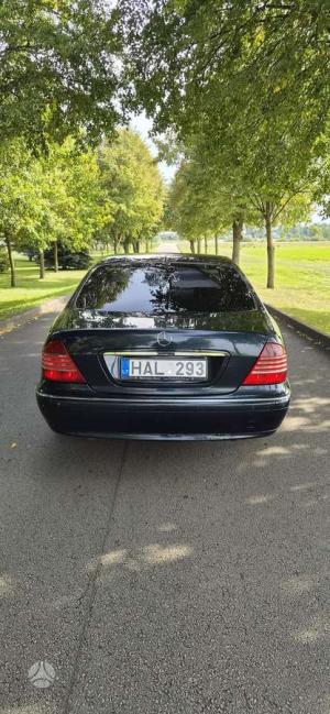 Zils Mercedes-Benz S 320 2003 Lazdijai, ar dzinēja tilpumu 3.22 L un nobraukumu 312 tūkst. km par 2500 €, foto 3 vietnē AUTOMOTO.COM.LV