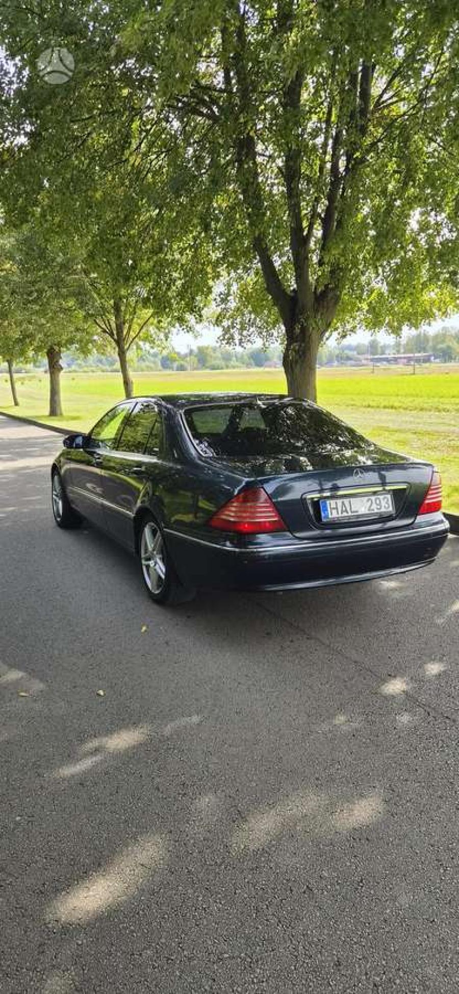 Zils Mercedes-Benz S 320 2003 Lazdijai, ar dzinēja tilpumu 3.22 L un nobraukumu 312 tūkst. km par 2500 €, foto 8 vietnē AUTOMOTO.COM.LV
